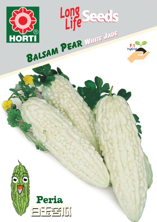 Balsam Pear White Jade | Horti Flora - Singapore Seeds Supplier