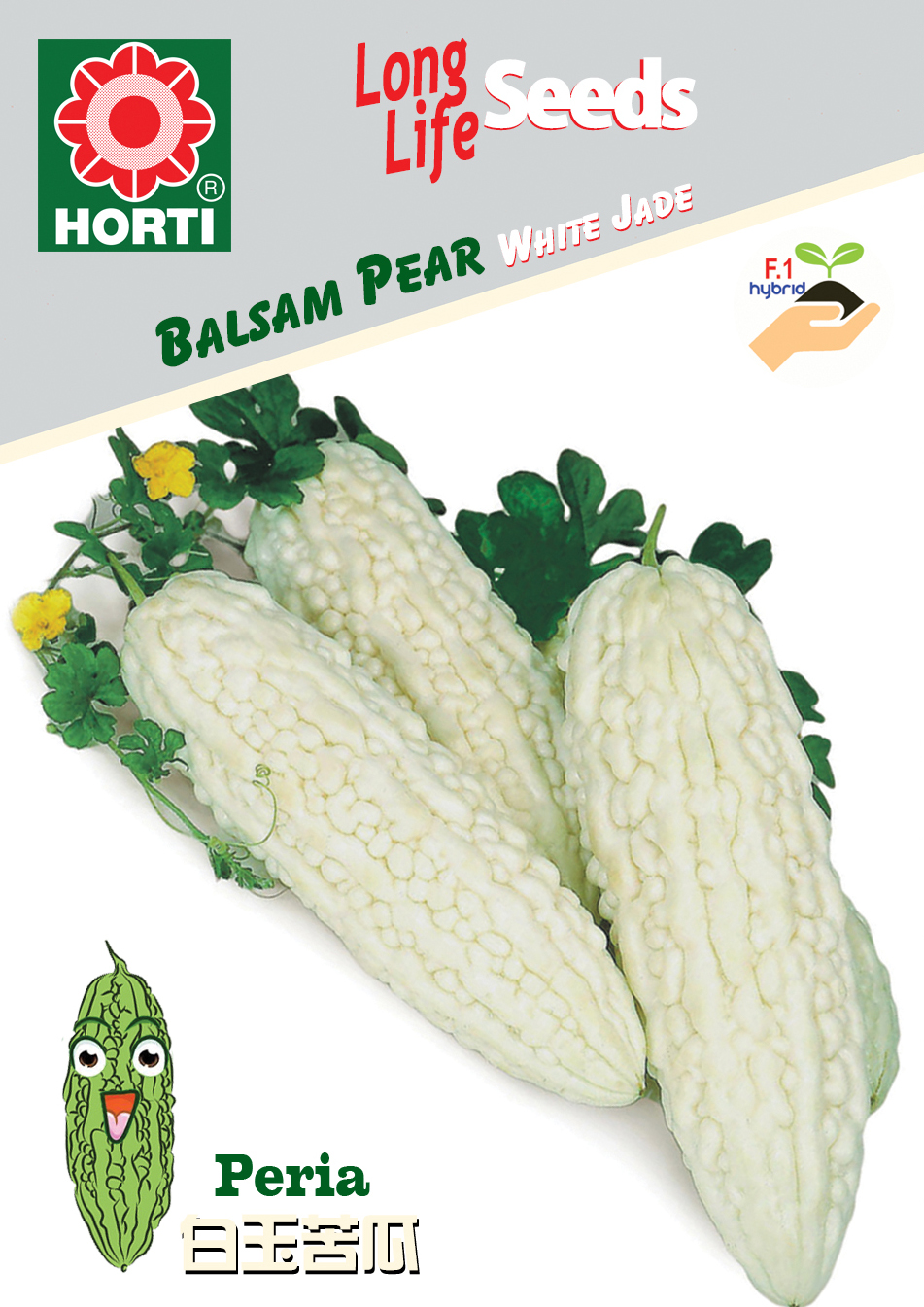 Balsam Pear White Jade | Horti Flora - Singapore Seeds Supplier